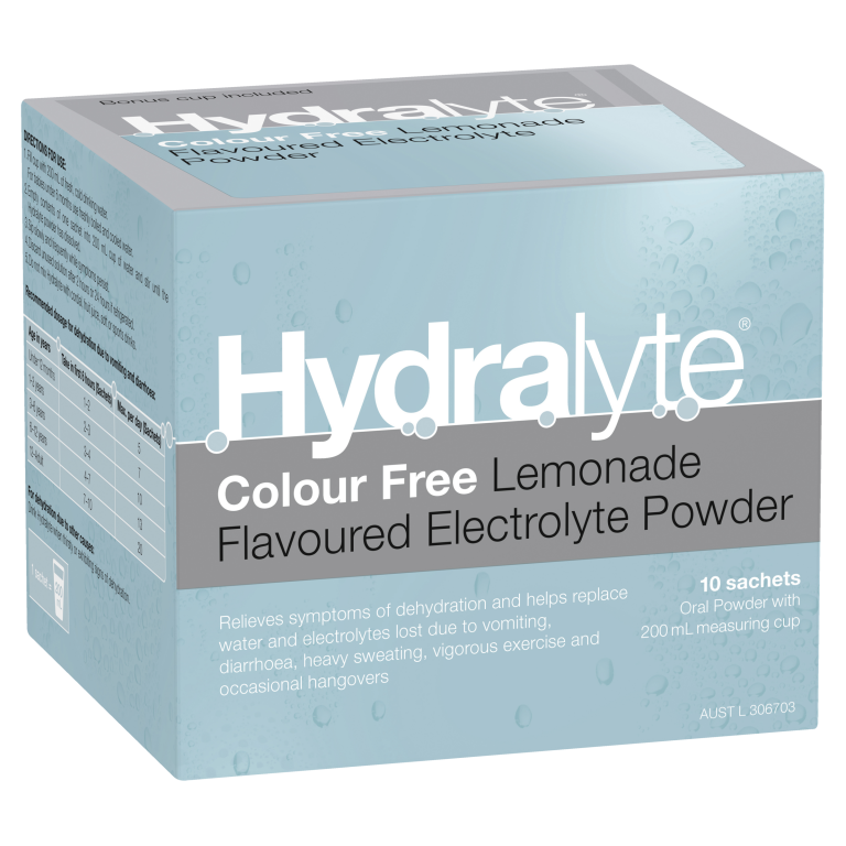 Electrolyte Powder – Be prepared, feel better sooner | Hydralyte