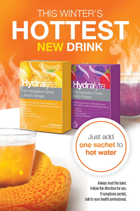 Be prepared, feel better sooner | Hydralyte – Hydralyte is hydration ...