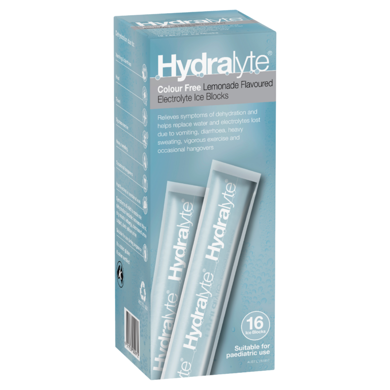 Electrolyte Ice Blocks - Be prepared, feel better sooner | Hydralyte