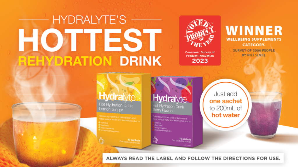 Be prepared, feel better sooner | Hydralyte – Hydralyte is hydration ...