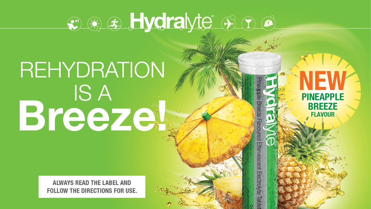 Home - Be prepared, feel better sooner | Hydralyte