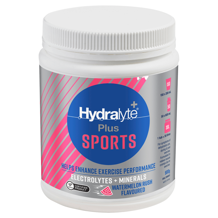 Hydralyte Plus Sports Powders - Be prepared, feel better sooner | Hydralyte